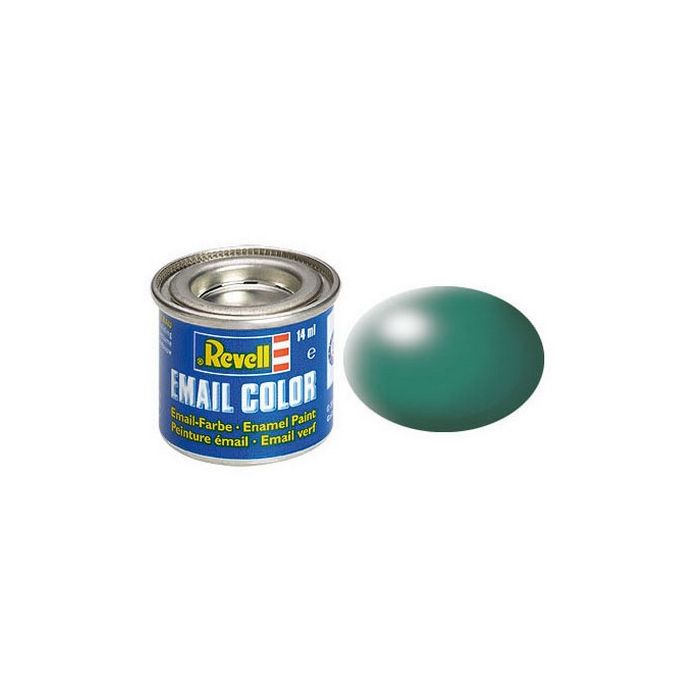 Revell Enamel Hobby Model Paints 14ml 365 Patina Green Silk