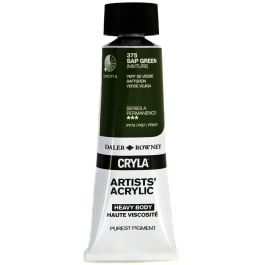 Daler Rowney Cryla Acrylic Paint 75ml Series A Sap Green