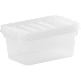 WHAM Crystal Storage Box & Lid 500ml Clear