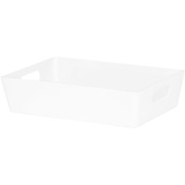 WHAM Studio Basket Rectangular 2L Ice White