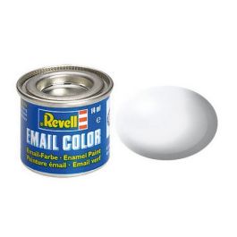 Revell Enamel Hobby Model Paints 14ml 301 White Silk Matt