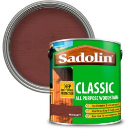 Sadolin Classic All Purpose Woodstain Mahogany 2.5L