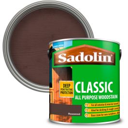 Sadolin Classic All Purpose Woodstain Rosewood 2.5L