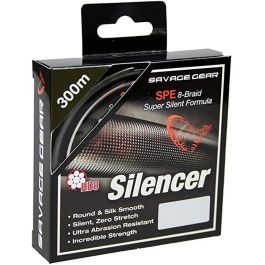 Savage Gear HD8 Silencer Braid 300m 0.15mm 20lb Green | Jims